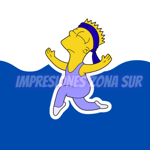 Los simpsons - bart danza