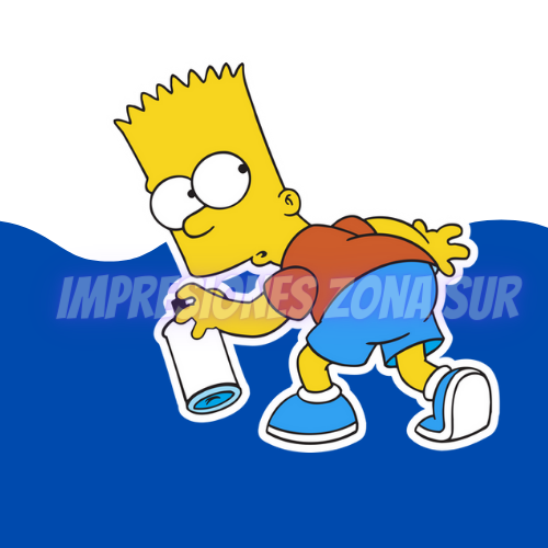 Los simpsons - Bart aerosol