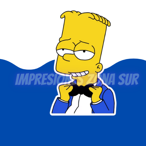 Los simpsons - Bart elegante