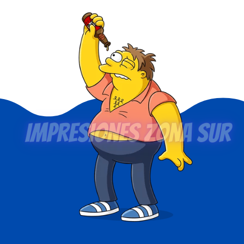 Los simpsons - Barney cerveza