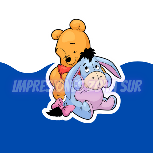 Winnie Pooh y burro