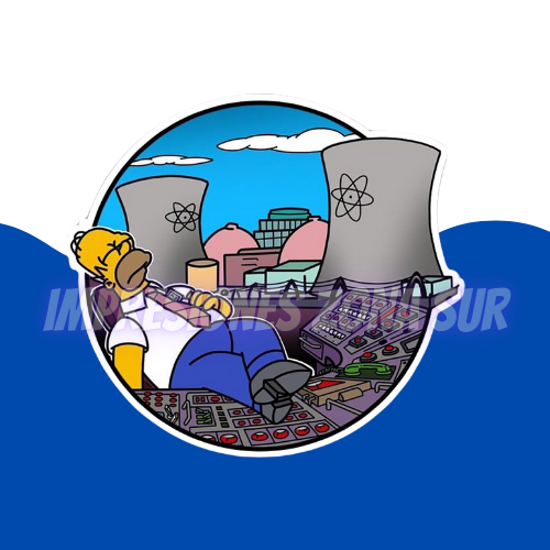 Homero planta nuclear - Los simpsons